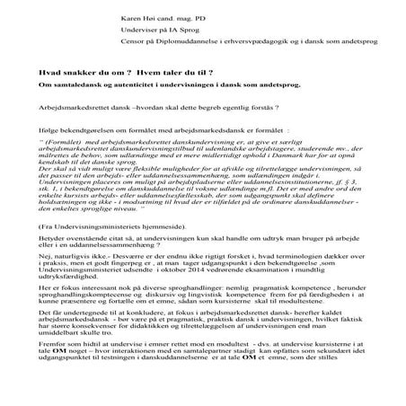 DU 2 modul 2: eksempler på opgaver og spørgsmål | PPTX