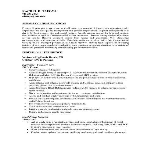 Donna Hart resume (1) | PDF