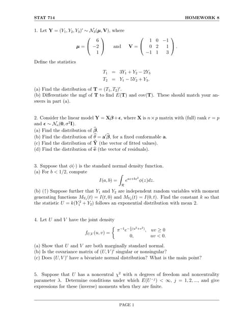 probability problem with brief solution 6 | PDF