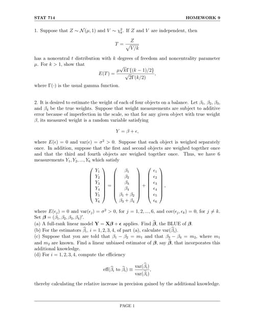 probability problem with brief solution 7 | PDF