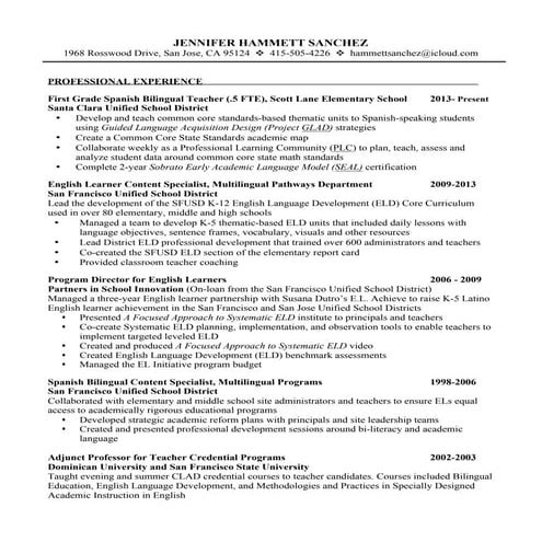 JHS Resume 2015 PDF | PDF