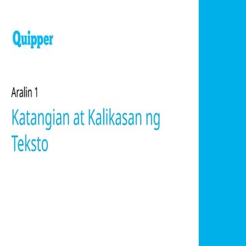 Filipino 11-COT1.pptx TEKSTONG PERSUWEYSIB | PPTX
