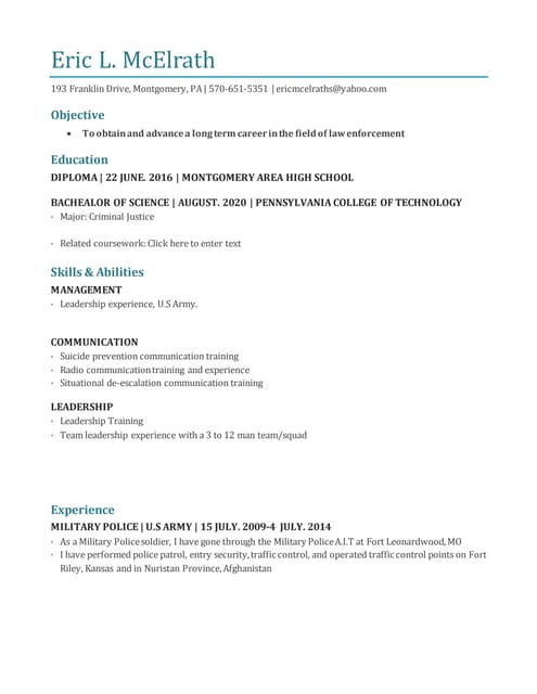 Resume | DOCX | Technology & Computing