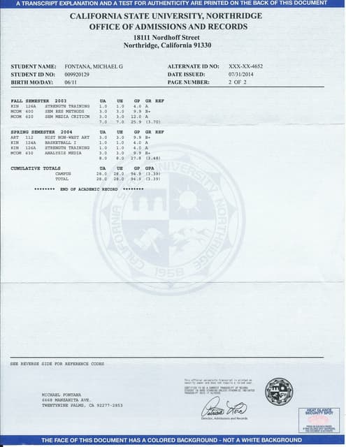 Cal Penn-Transcript | PDF