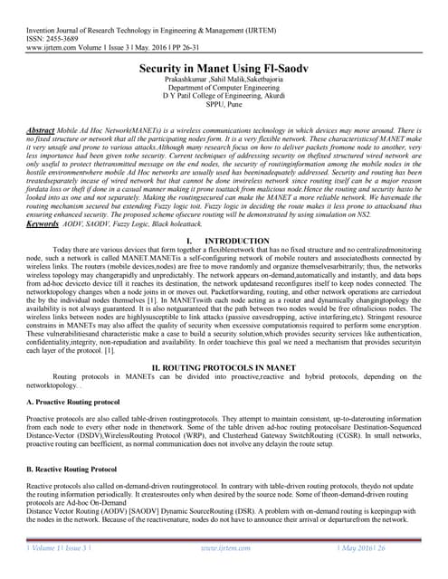 A Novel Intrusion Detection System For Detecting Black Hole Nodes In Manets Pdf