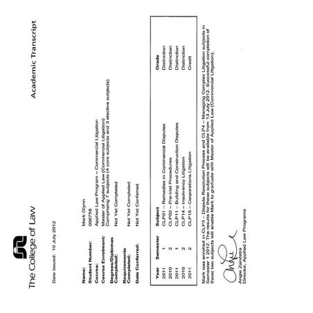 Postgraduate Academic transcript of Mark Glynn (1).PDF
