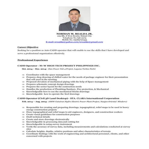 Resume BFG (CV)-Updated | DOC