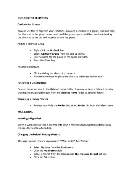 Creating mailing labels from outlook contacts | PPT