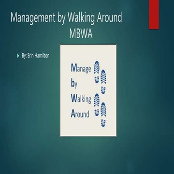 Management by Walking Around | PPTX