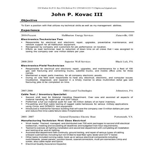 Adam McQuigg Resume | DOCX