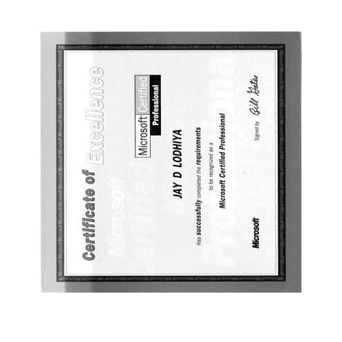 MCP Certificate | DOCX