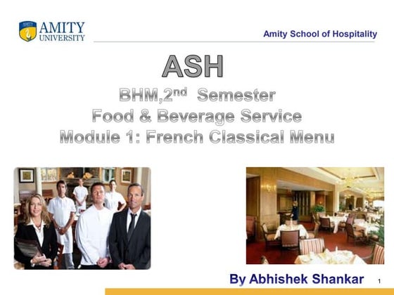 17 French classical menu with description | PPT