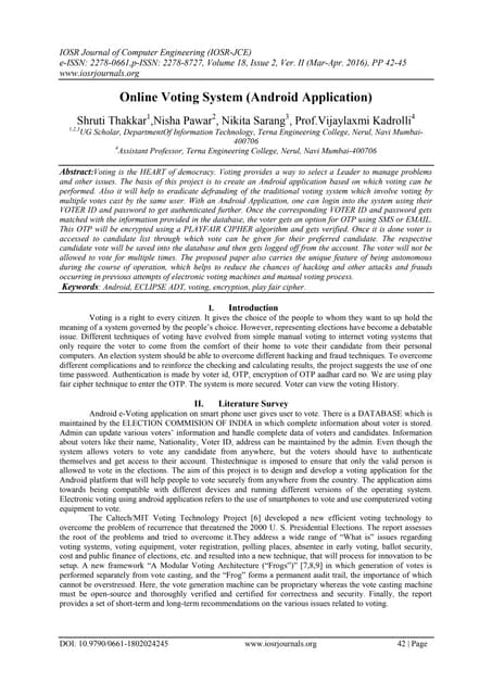 ONLINE Student E-Voting System using php and mysql .pptx