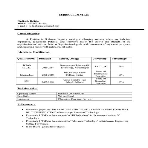 Supriya Resume | DOCX