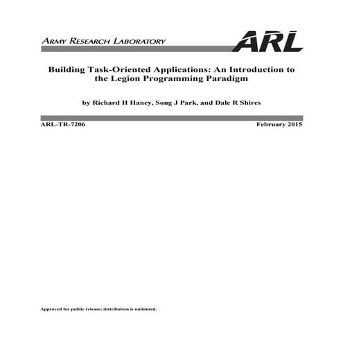 Advances in the Legion Programming Model | PPTX