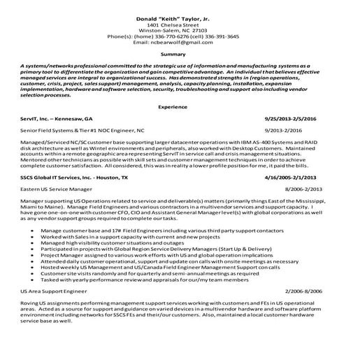 KT Resume 2016 | DOCX | Cloud Computing | Internet