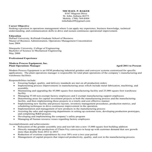 Craig Smith resume | DOCX
