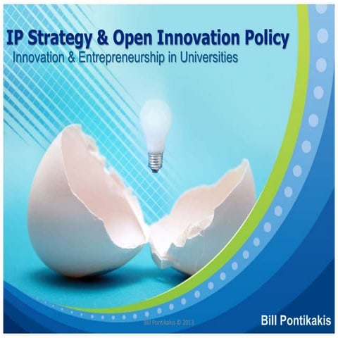 IP Strategy and Open Innovation Policy updated | PPTX