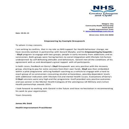 Empowering By Example - NHS | DOCX