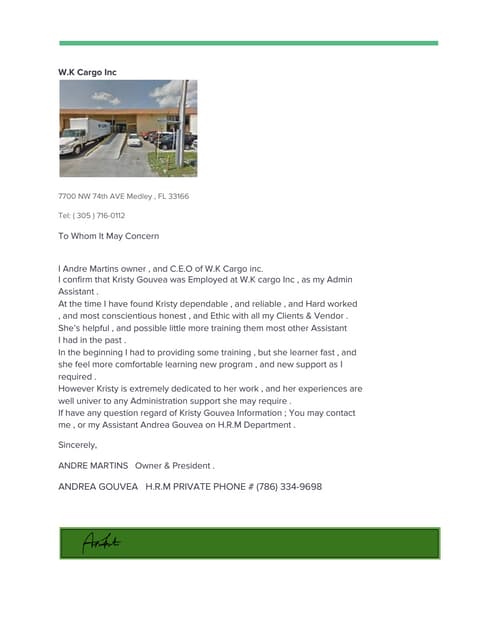 Reference Letter - Debra Gehring | PDF