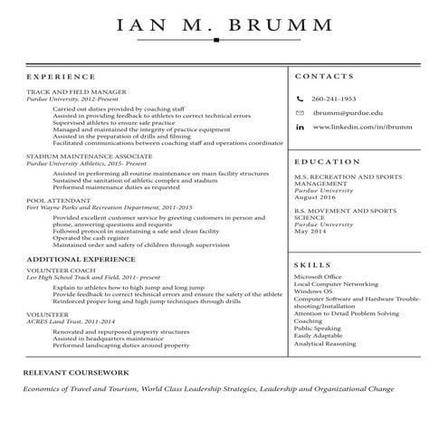 Ian%27s Resume | PDF