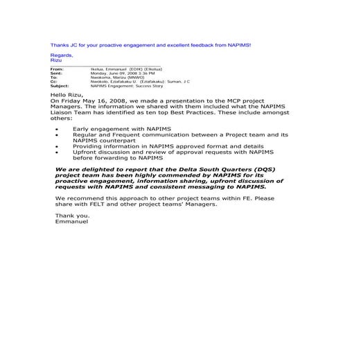 Napims-Letter | PDF | Science