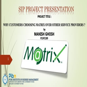 SIP PPT | PPTX | Telecommunications Industry | Industries