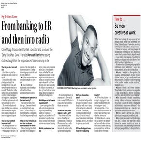 Clive Moagi - Sunday Times Article | PPT