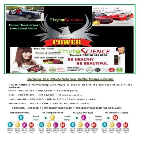 PhytoScience PowerTeam India | PDF
