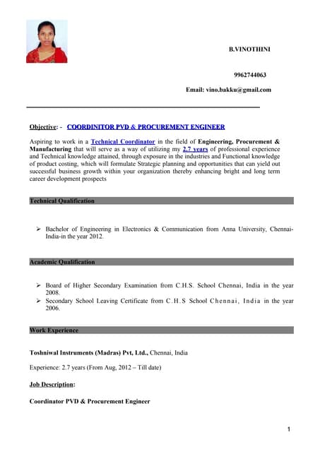 Deputy Manager Ravikishore Resume | PDF