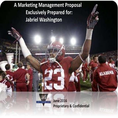 Jabriel Washington Marketing | PPTX
