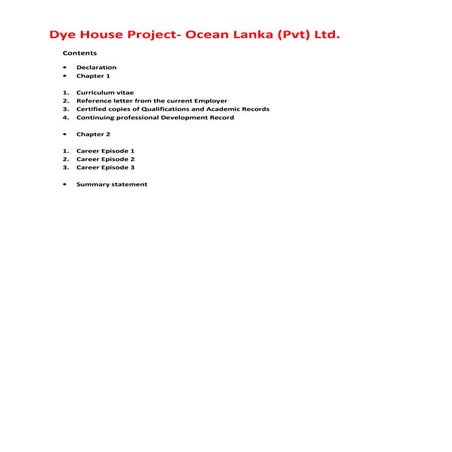 Dye House Projectonly | PDF