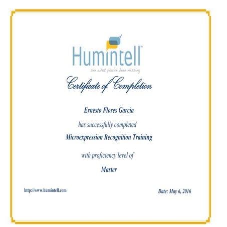 Microexpression Recognition Training - Master | PDF