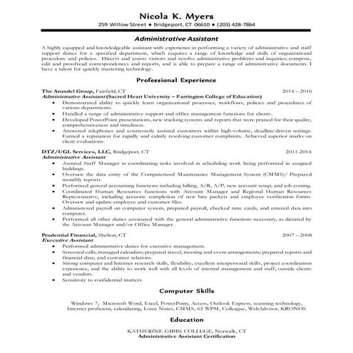 Janet Resume - 042015 | DOCX