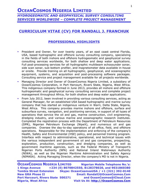 Majemite Kelvin Esisi-CV Nigeria | PDF