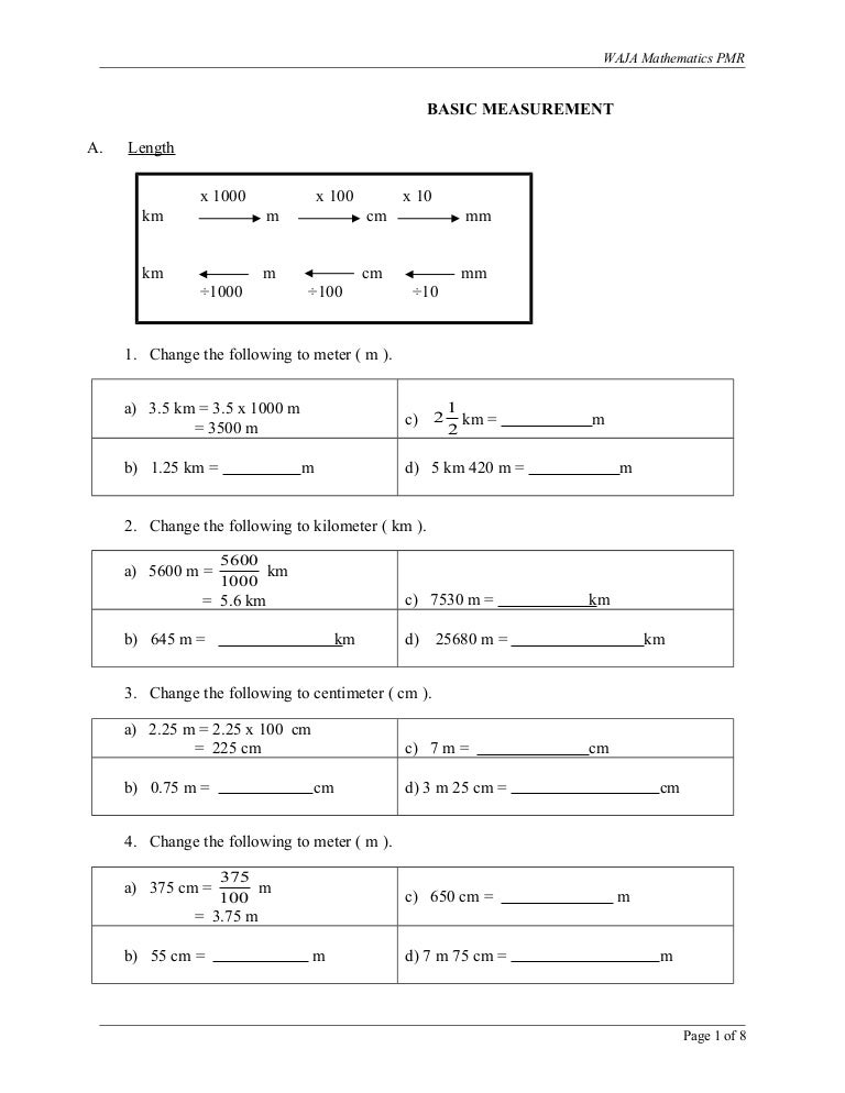 F1 basic measurement