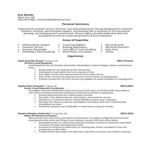 Matthew Beckett Resume | DOCX