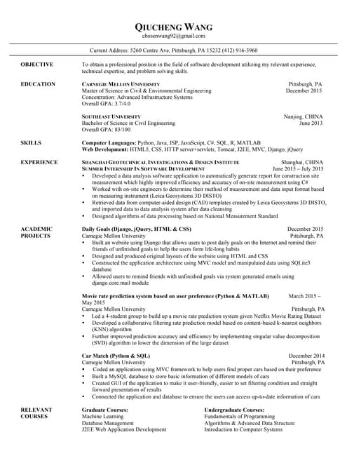 Debbie Liang resume | PDF
