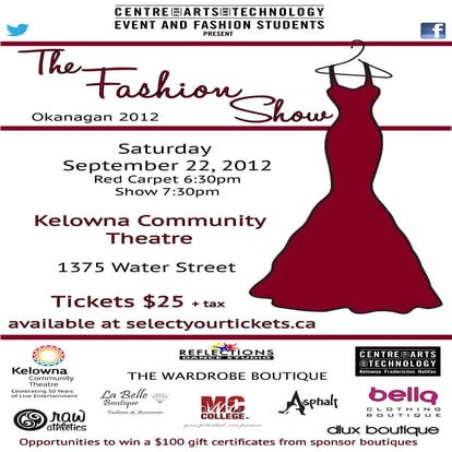 graduating Fashion Show Poster | PDF