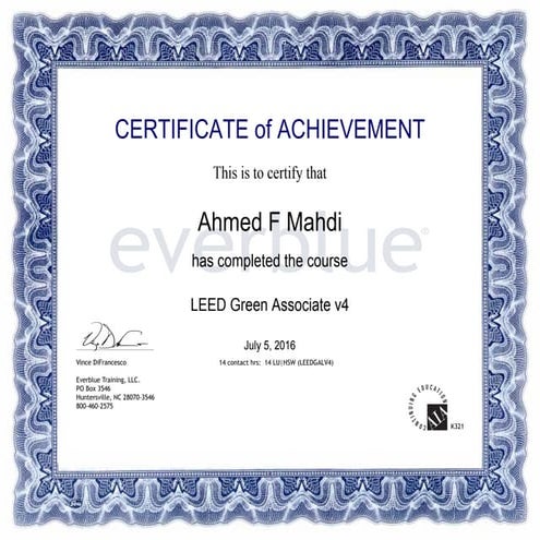 LEED_Green_Associate_v4_Certificate | PPT