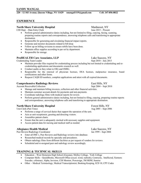 Robert Half Resume for Joan Browne | PDF