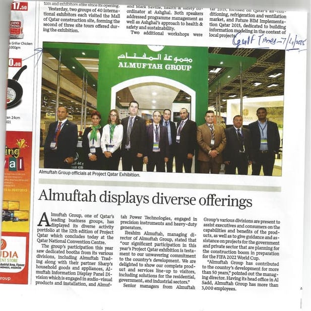 Project Qatar_Al Muftah Group Press Release@Gulf Times_7th May' | PDF
