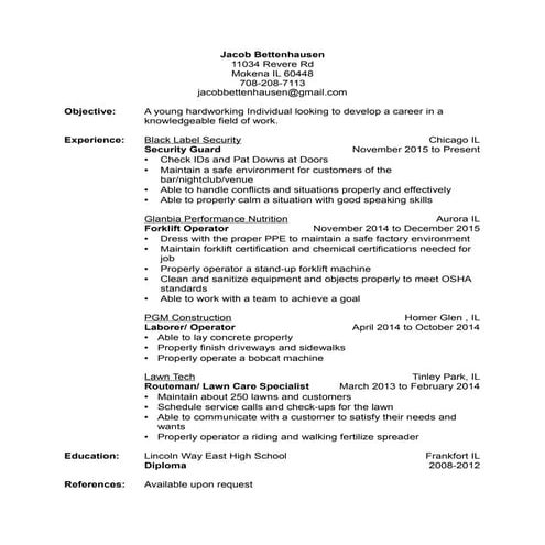 Resume (1) | DOC