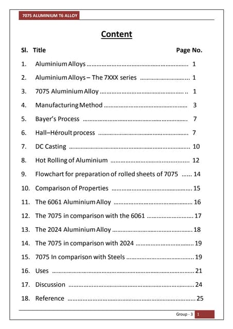 aluminium production process | PPTX | Chemistry | Science