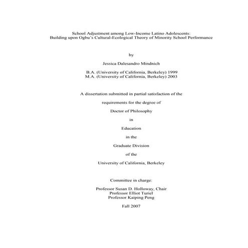 J Mindnich Dissertation-Final without Signatures | PDF