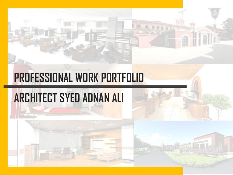 Architect Syed Adnan Ali Propessional Work 1275