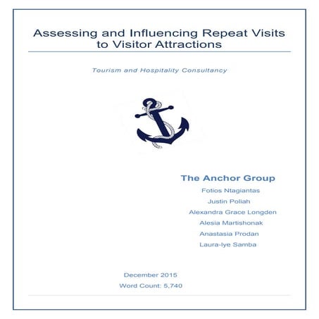 Repeat Visitation to Visitor Attractions - Report for Fourth Street | PDF