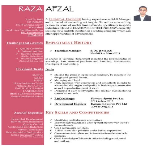 RAZA AFZAL | DOCX | Civil Engineering Industry | Industries