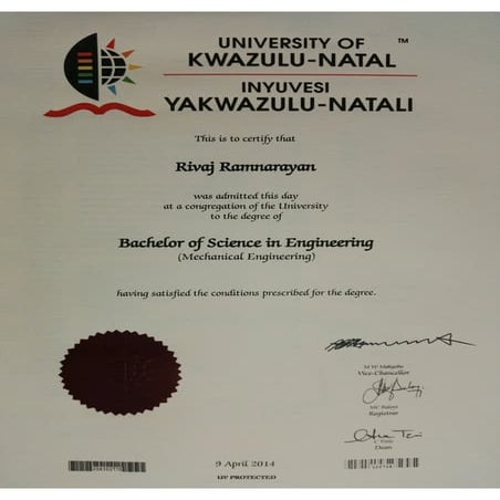 Degree Certificate | PDF
