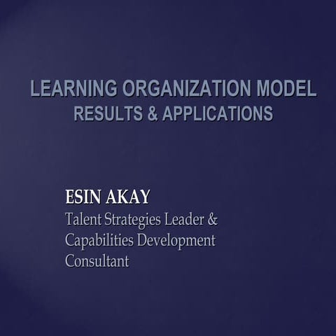 Learning Organization | PPT